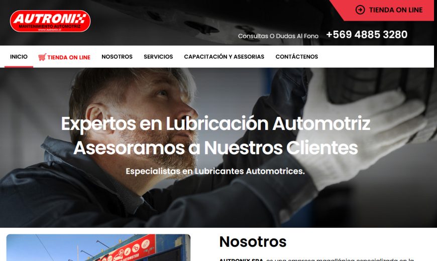 Autronix - Repuestos y Fluidos Automotrices - Rednet Seo